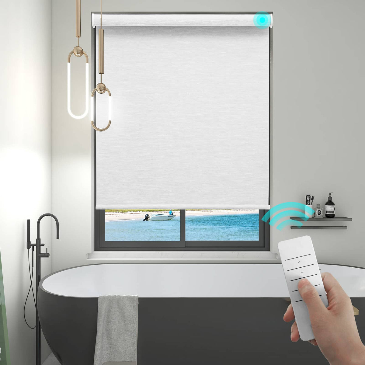 Binhdome Motorized Blackout Roller Shades Blinhdome binhdome-motorized-blackout-roller-shades-blinhdome